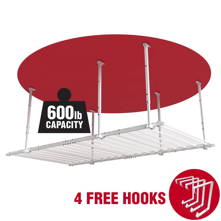 750lb Ceiling Universal Storage System Garage Storage